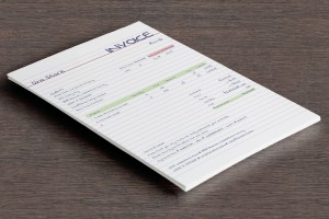 Designer Handwritten Invoice Template - Mo
