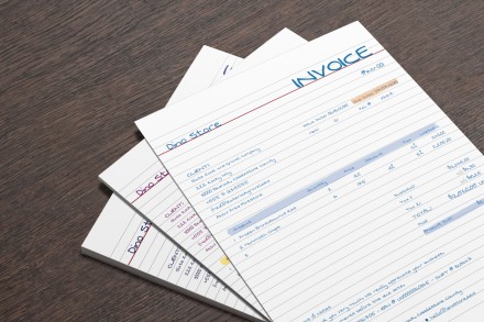 Designer Handwritten Invoice Template - Mo